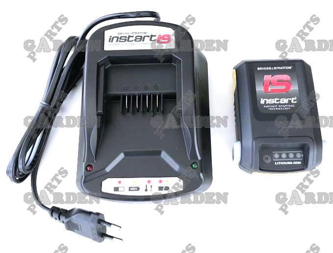 AKUMULÁTOR BRIGGS&STRATTON INSTART S NABÍJEČKOU (náhr. orig. č. 593560, 597189, 593562) | Garden ...